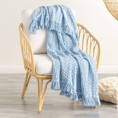 Chiswick Living Alysian Cotton Throw | Temple & Webster