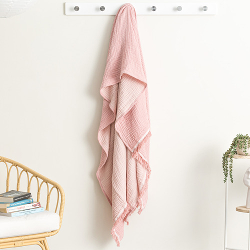 Chiswick Living Dreamy Vintage Washed Cotton Throw | Temple & Webster