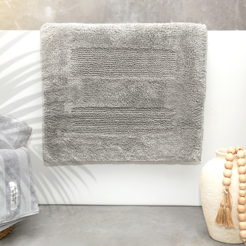 Chiswick Living Rory Reversible Cotton Bath Mat | Temple & Webster