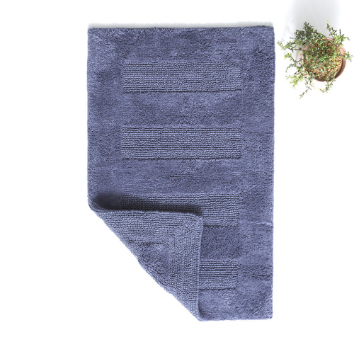 Chiswick Living Rory Reversible Cotton Bath Mat | Temple & Webster