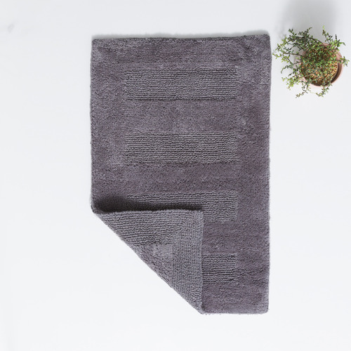 Chiswick Living Rory Reversible Cotton Bath Mat | Temple & Webster