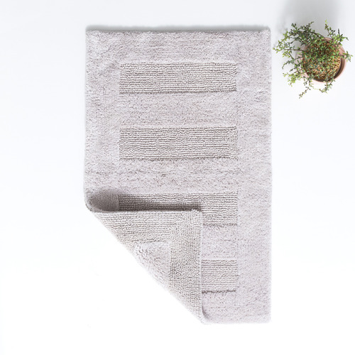 Chiswick Living Rory Reversible Cotton Bath Mat | Temple & Webster