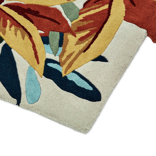 Russet Brown Robin's Wood Hand-Tufted Rug | Temple & Webster