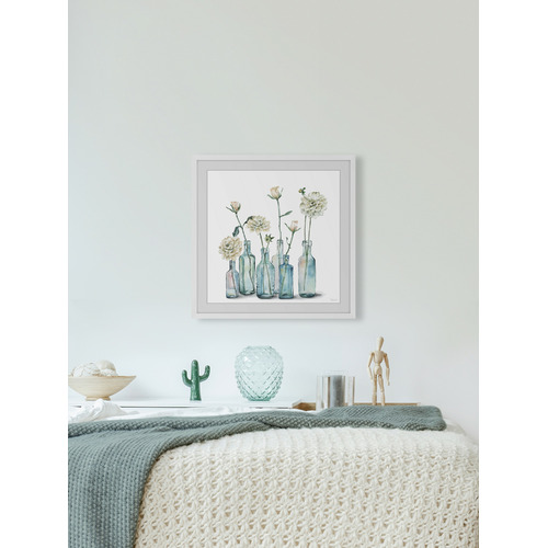 Clearly White Framed Printed Wall Art | Temple & Webster