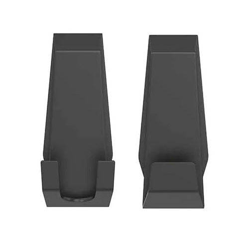 Waygrove Bathware 2 Piece Facet Stainless Steel Hook Set | Temple & Webster