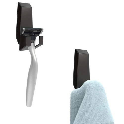 Waygrove Bathware 2 Piece Facet Stainless Steel Hook Set | Temple & Webster