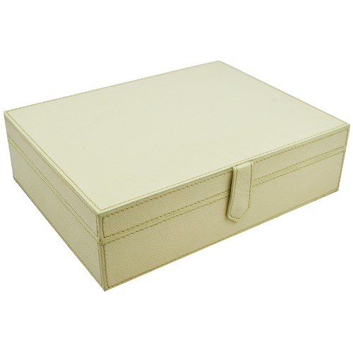 Kundra Medium Leather Jewellery Box | Temple & Webster