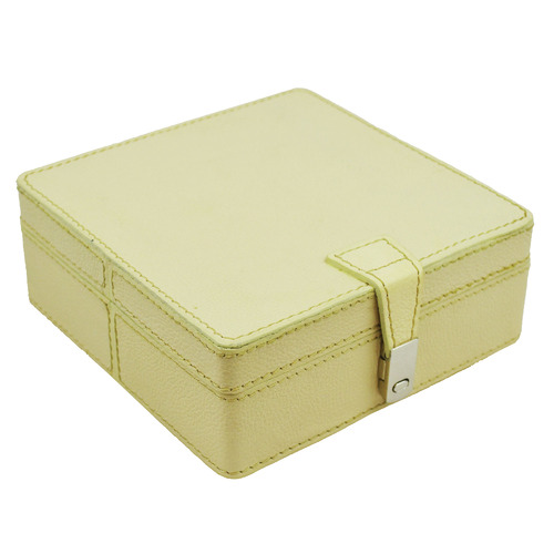 Cream Buffalo Leather Jewellery Box | Temple & Webster