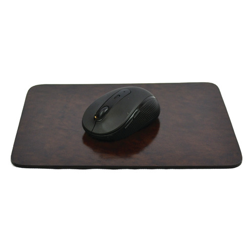 Kundra Square Leather Mouse Mat | Temple & Webster