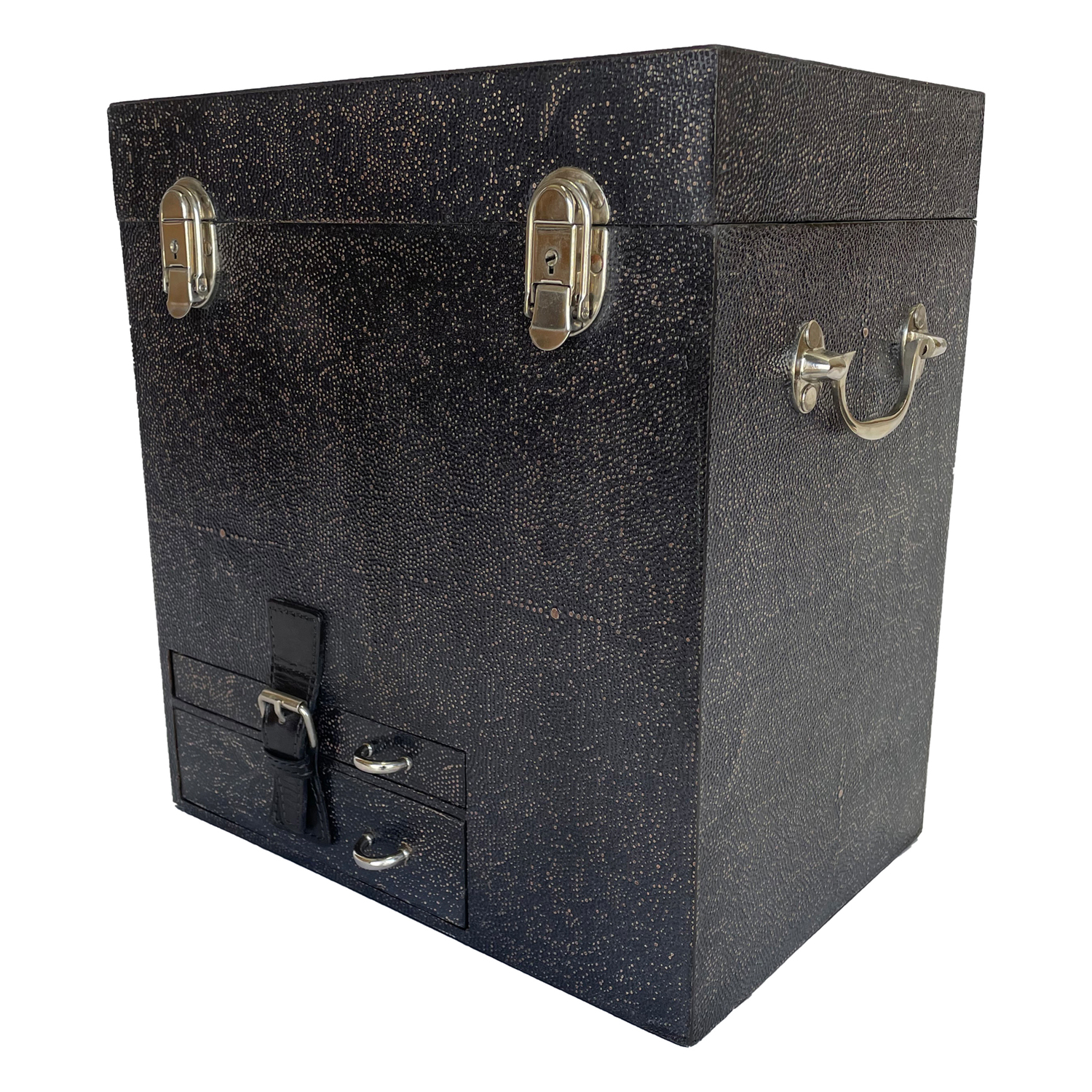 33cm Leather Drink Trunk | Temple & Webster