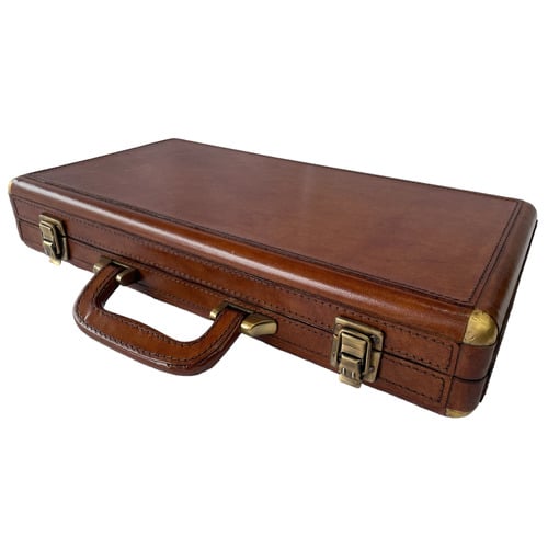 Kundra Genuine Leather Poker Game Set | Temple & Webster