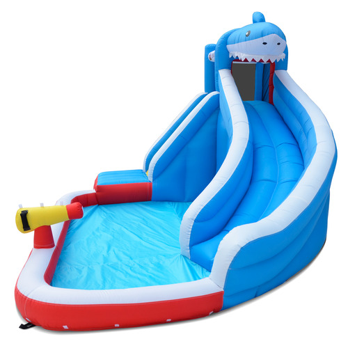 Shark Slide & Splash Inflatable | Temple & Webster