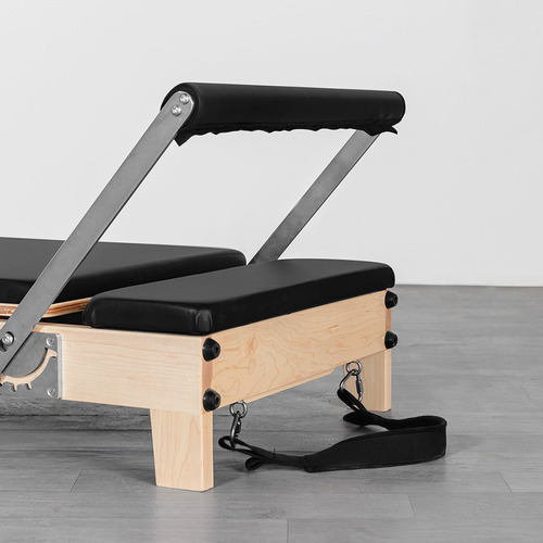 Red Star Fitness Stellar Maple Wood Pilates Reformer Bed | Temple & Webster
