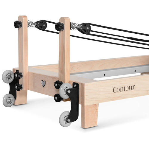Stellar Maple Wood Pilates Reformer Bed | Temple & Webster