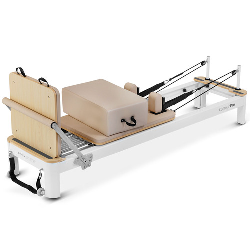 Montgomery Aluminium Pilates Reformer Machine | Temple & Webster