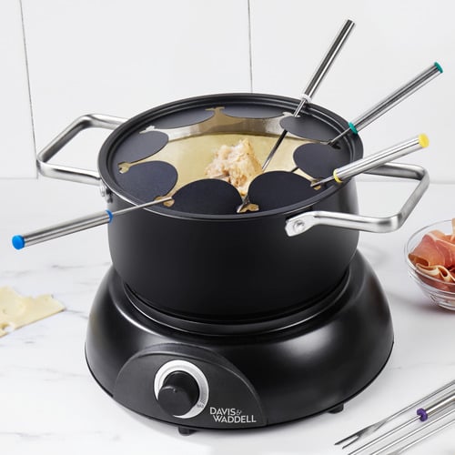 Davis & Waddell 11 Piece Electric Fondue Set | Temple & Webster