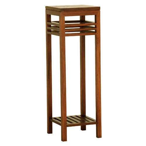 La Verde Tall H-Stripe Plant Stand | Temple & Webster