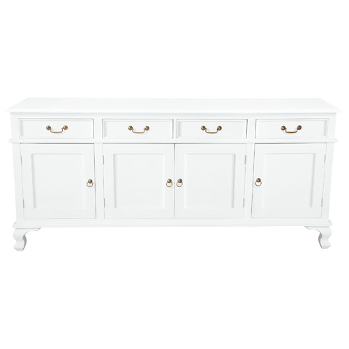 La Verde Farmhouse 4 Door 4 Drawer Buffet | Temple & Webster