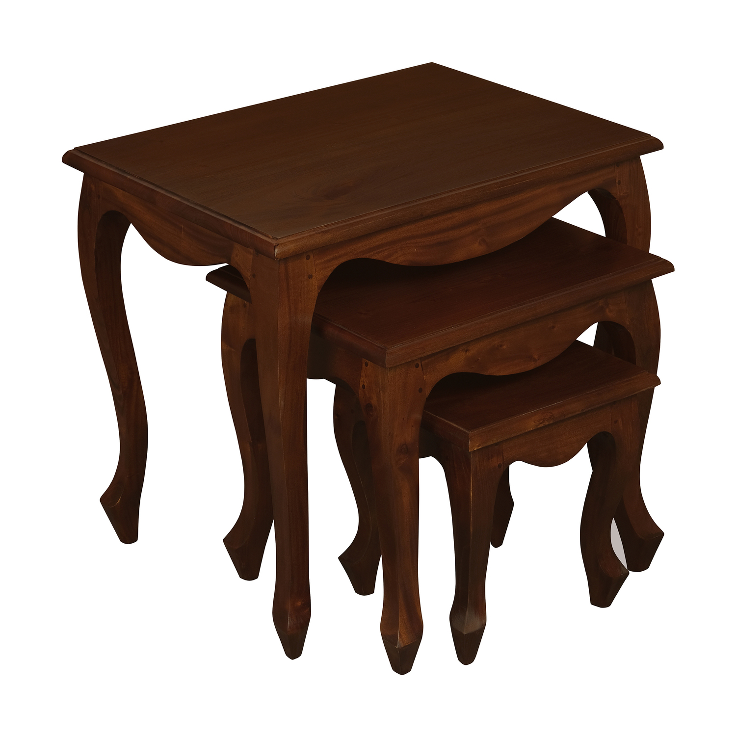 LaVerde 3 Piece Farmhouse Nesting Table Set | Temple & Webster