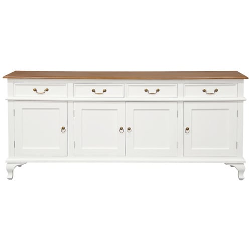 LaVerde Farmhouse 4 Door 4 Drawer Buffet | Temple & Webster
