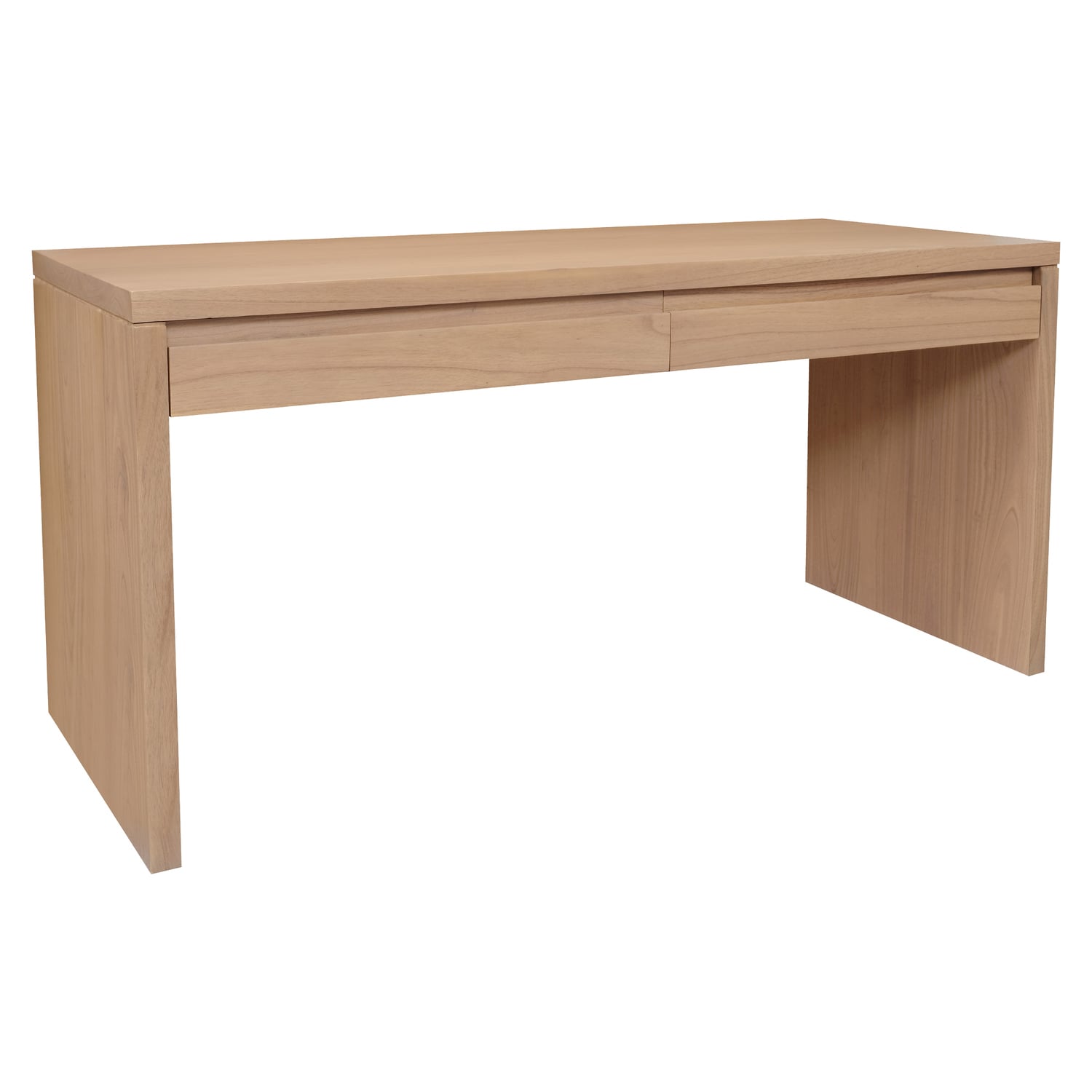 LaVerde Elias Cedar Wood Study Desk | Temple & Webster