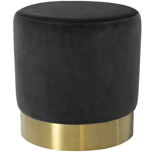 Brooklyn and Bella Small Milan Velvet Ottoman | Temple & Webster