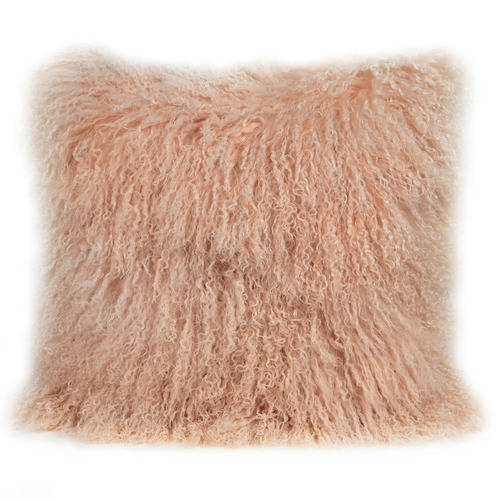 Brooklyn and Bella Delbee Square Sheepskin Cushion | Temple & Webster