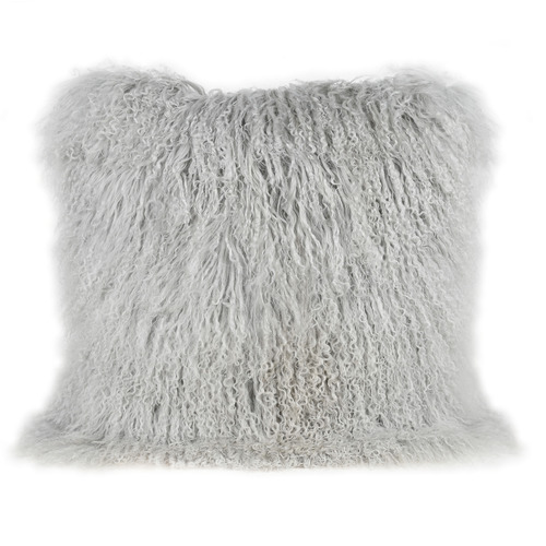 Brooklyn and Bella Delbee Square Sheepskin Cushion | Temple & Webster