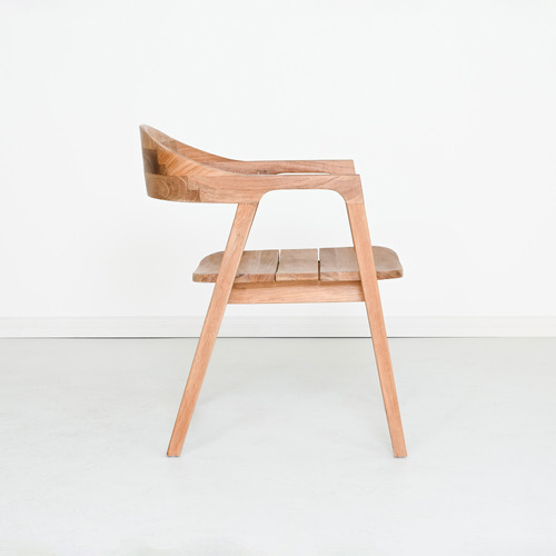 Akali Teak Wood Outdoor Dining Chair | Temple & Webster