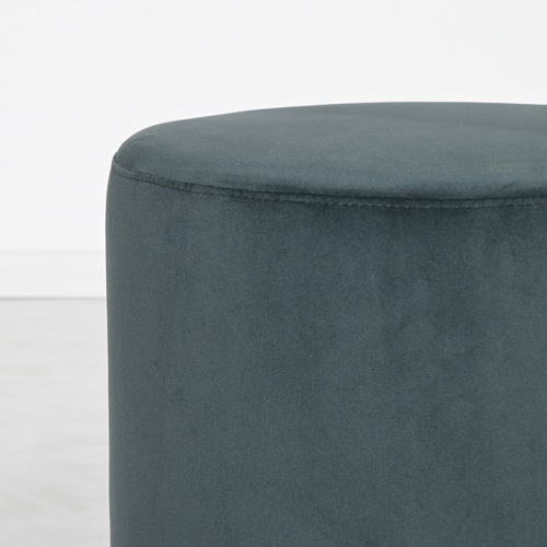 Brooklyn and Bella Small Milan Velvet Ottoman | Temple & Webster