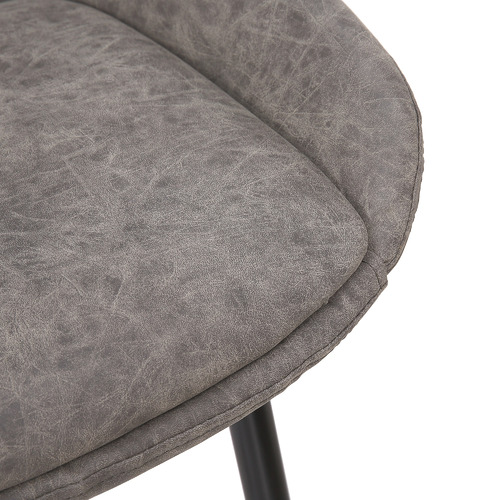 Rowland & Archibald Lance Faux Leather Dining Chairs | Temple & Webster