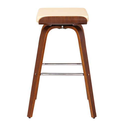 Rowland & Archibald Ruby Timber Barstools | Temple & Webster