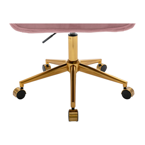 Eliam Velvet Office Chair | Temple & Webster