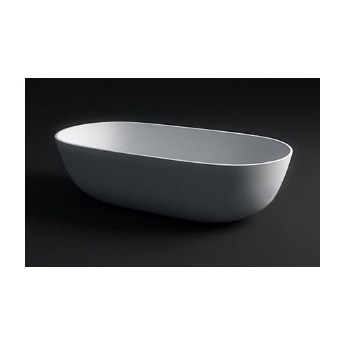 Alberta Stone Free Standing Bath | Temple & Webster