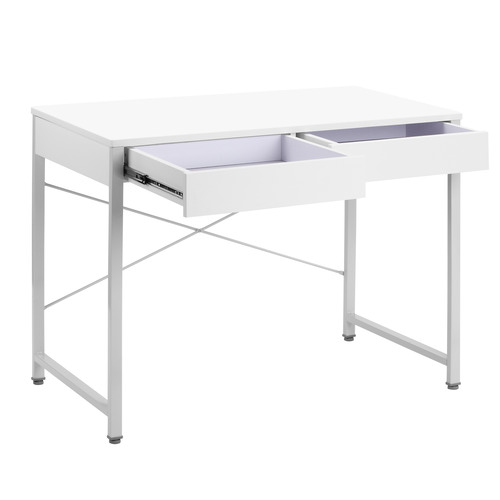 Milan Direct Beesly 2 Drawer Desk & Reviews | Temple & Webster