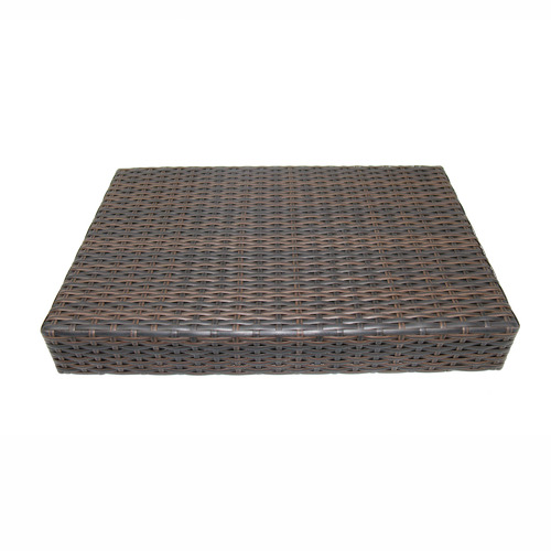 Naturally Provinicial Rossi Rattan Foldable Outdoor Side Table | Temple ...