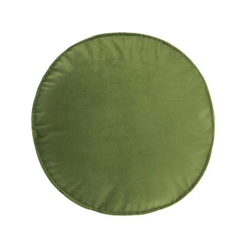 Linen House Toro Velvet Round Cushion | Temple & Webster