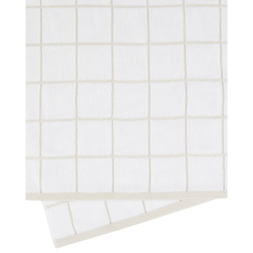 Linen House Geneva Yarn-Dyed Cotton Bathroom Towels | Temple & Webster