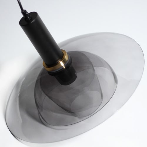 Luminea Calvert Metal & Glass Pendant Light | Temple & Webster