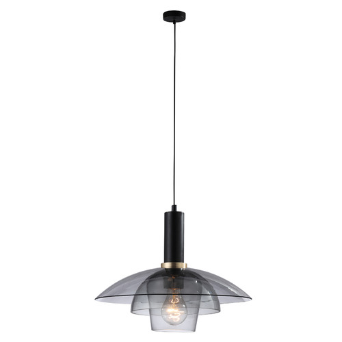 Luminea Calvert Metal & Glass Pendant Light | Temple & Webster