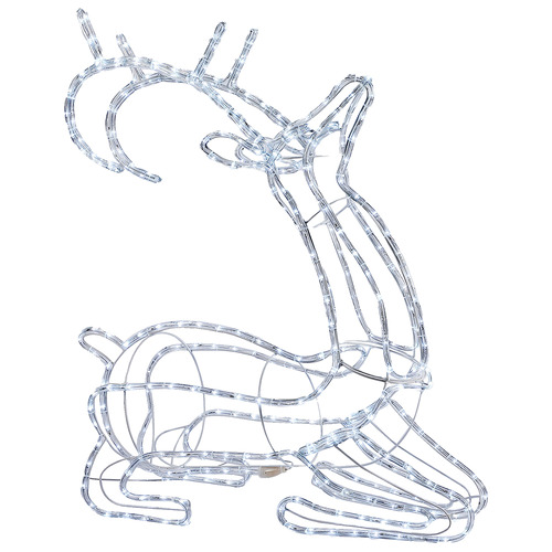 Sitting Reindeer LED Christmas Decoration | Temple & Webster