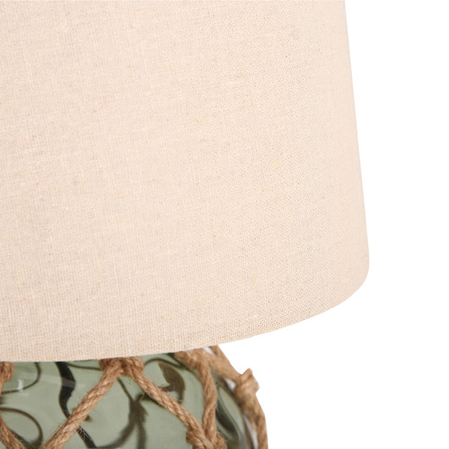 Luminea Lucero Rope & Glass Table Lamp | Temple & Webster