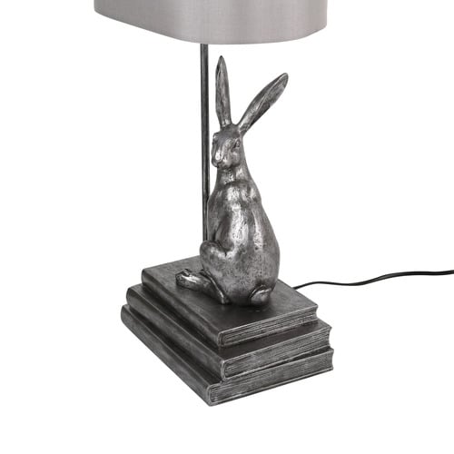 Luminea Rabbit Resin Antique Brass Table Lamp | Temple & Webster