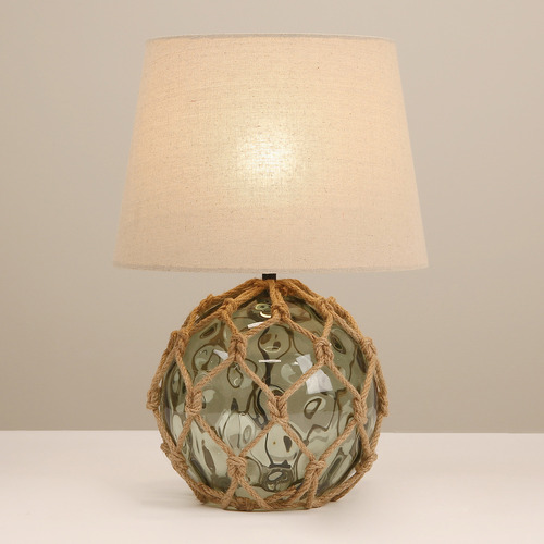 Luminea Lucero Rope & Glass Table Lamp | Temple & Webster