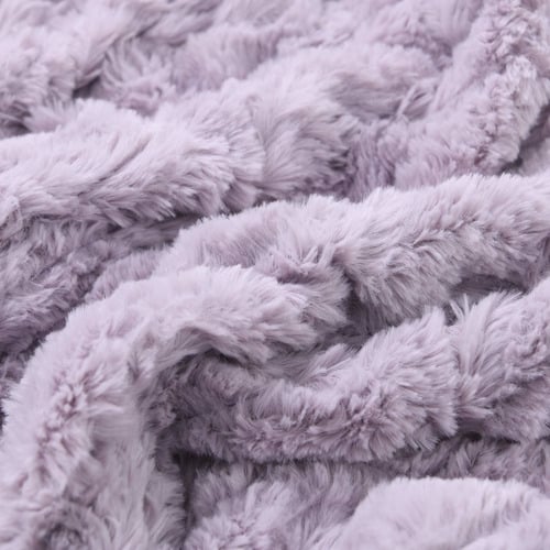 Dreamaker Extra Large Faux Fur Heated Throw | Temple & Webster