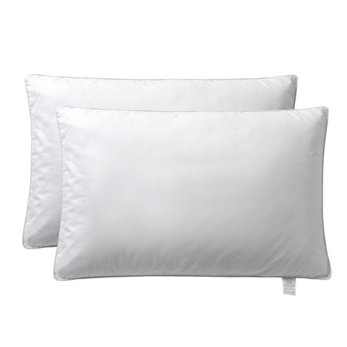 Aldrin Home Dreamaker Low Profile Microfibre Standard Pillows | Temple ...