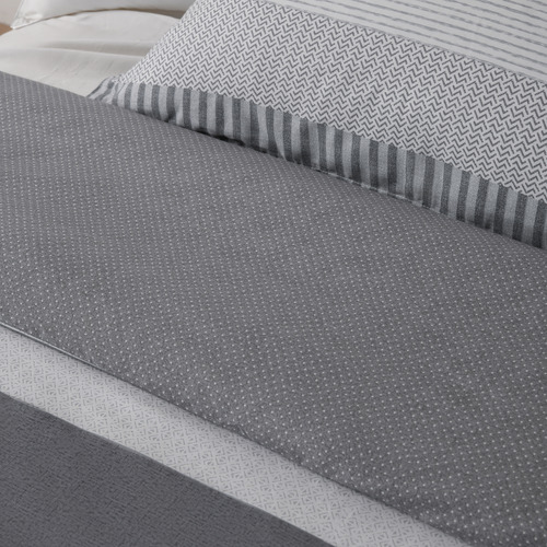 Aldrin Home Artarmon Reversible Cotton Quilt Cover Set | Temple & Webster