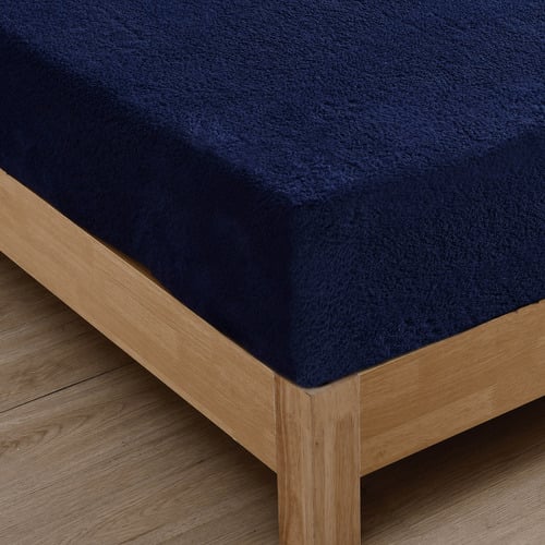 Aldrin Home Jasper Teddy Fleece Combo Fitted Sheet Set | Temple & Webster