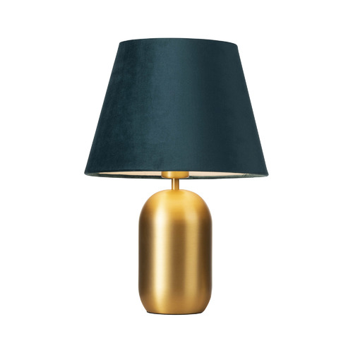 Elm Design Aura Velvet Table Lamp | Temple & Webster