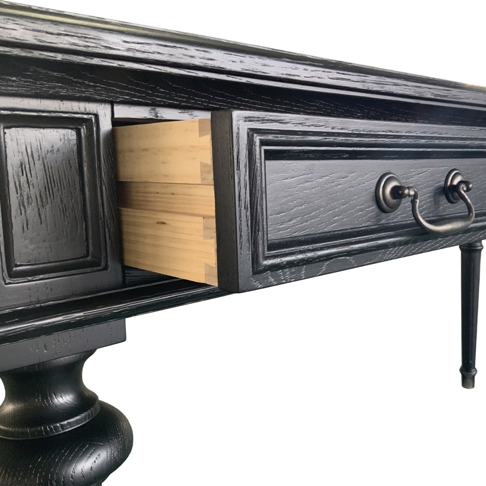Hamilton Furniture Meghan 3 Drawer Writing Desk | Temple & Webster